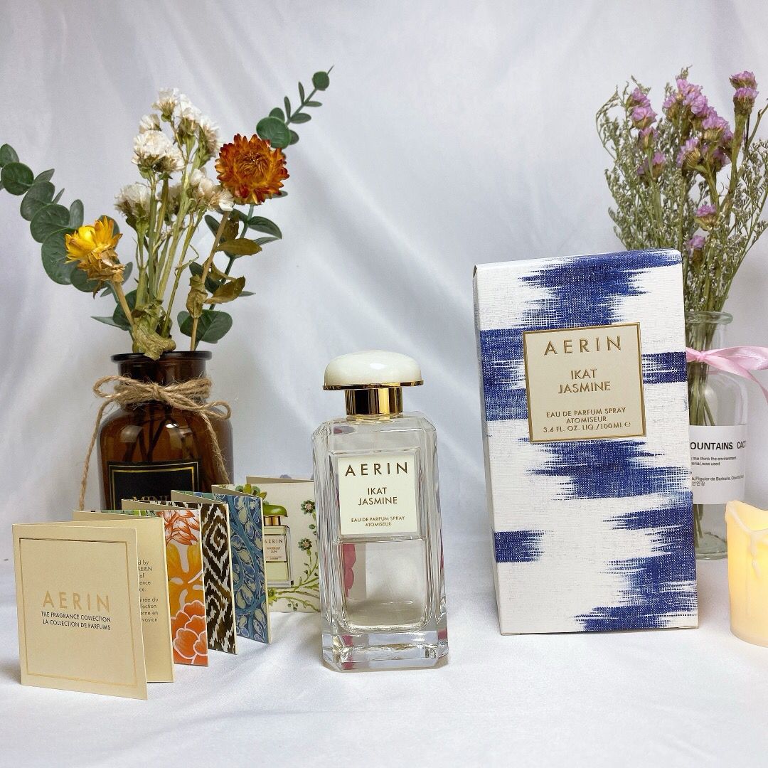 American AERIN Estee Lauder IKAT JASMINE Santorini Jasmine Perfume 100 ...